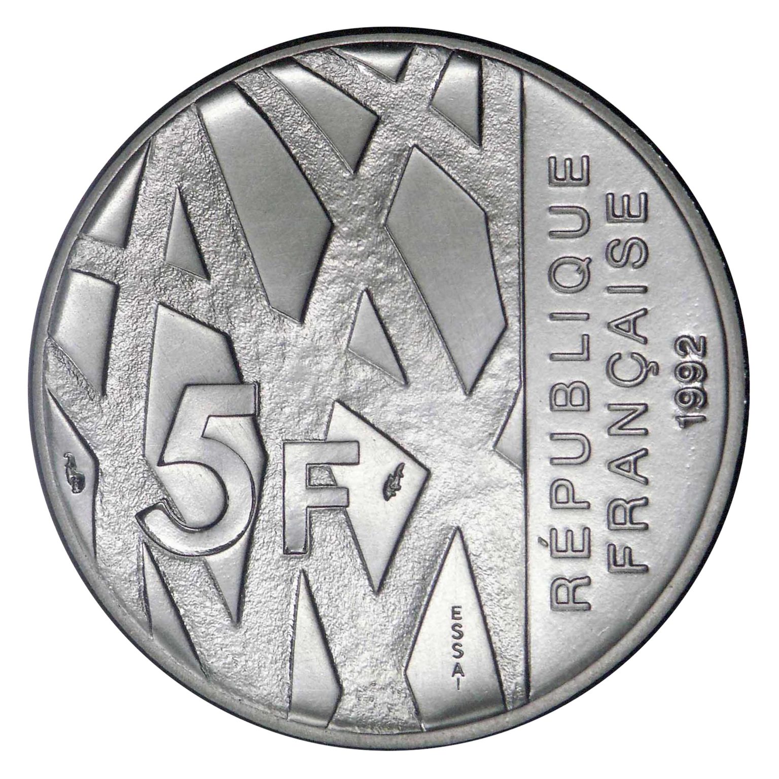 5 francs 1992 (Mendes France) - Émile ROUSSEAU
